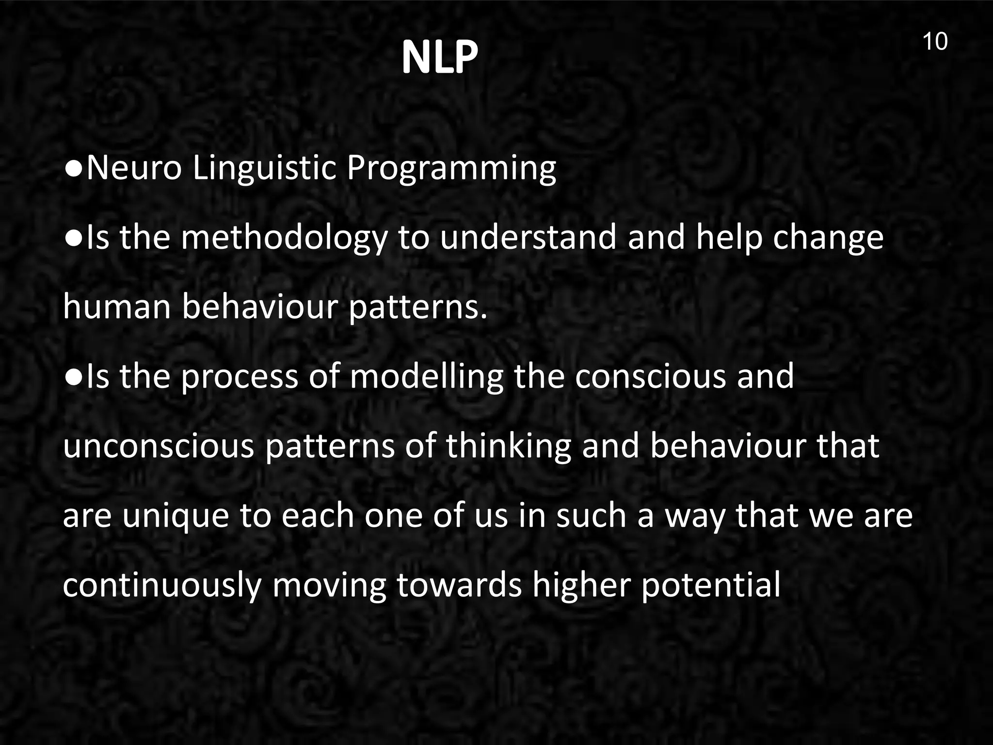 Neuro linguistic programming | PPTX