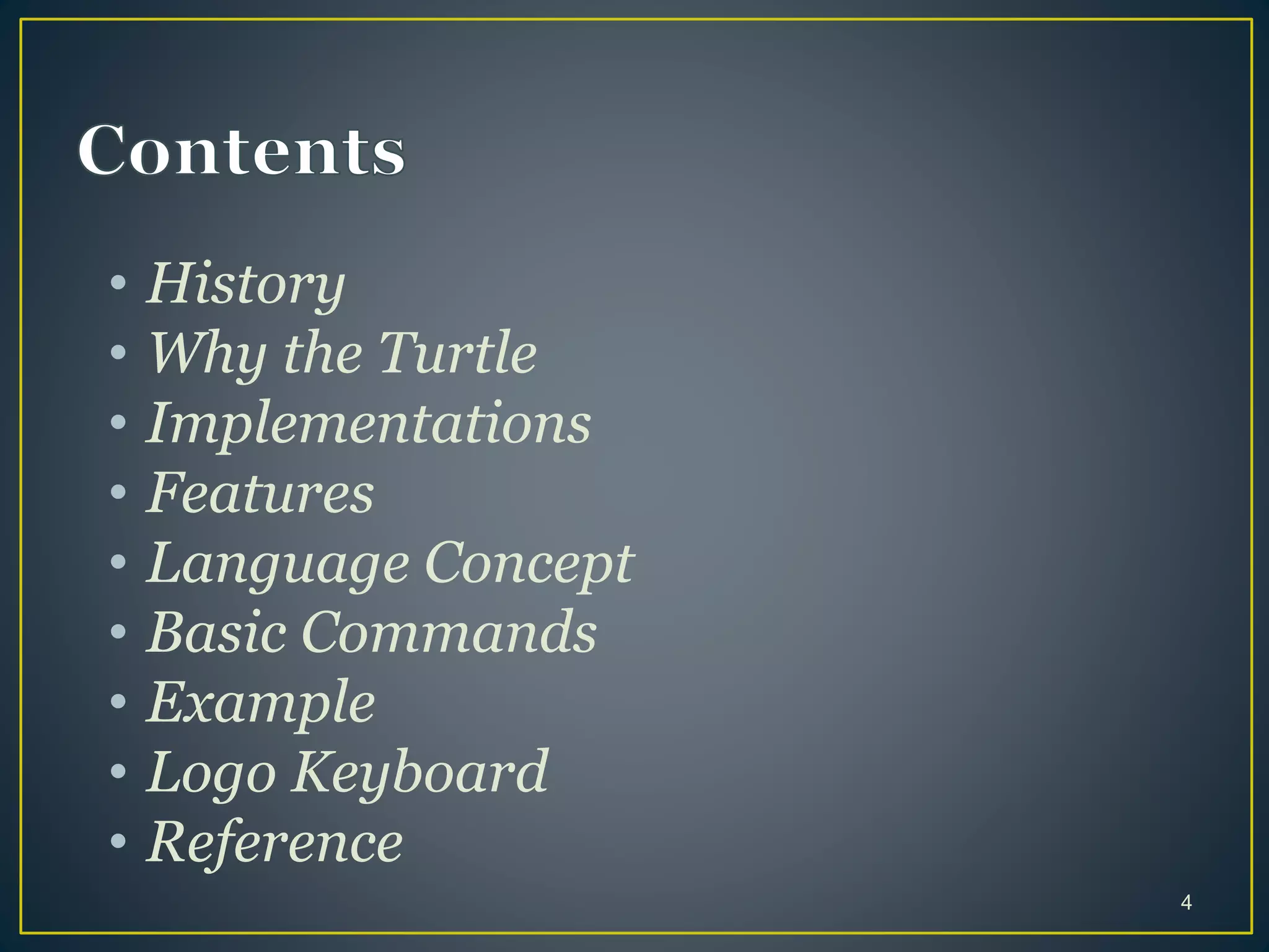 Logo Programming Language Pptx Programming Languages Computing