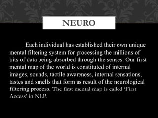 Neuro-linguistic programming (NLP) | PPTX
