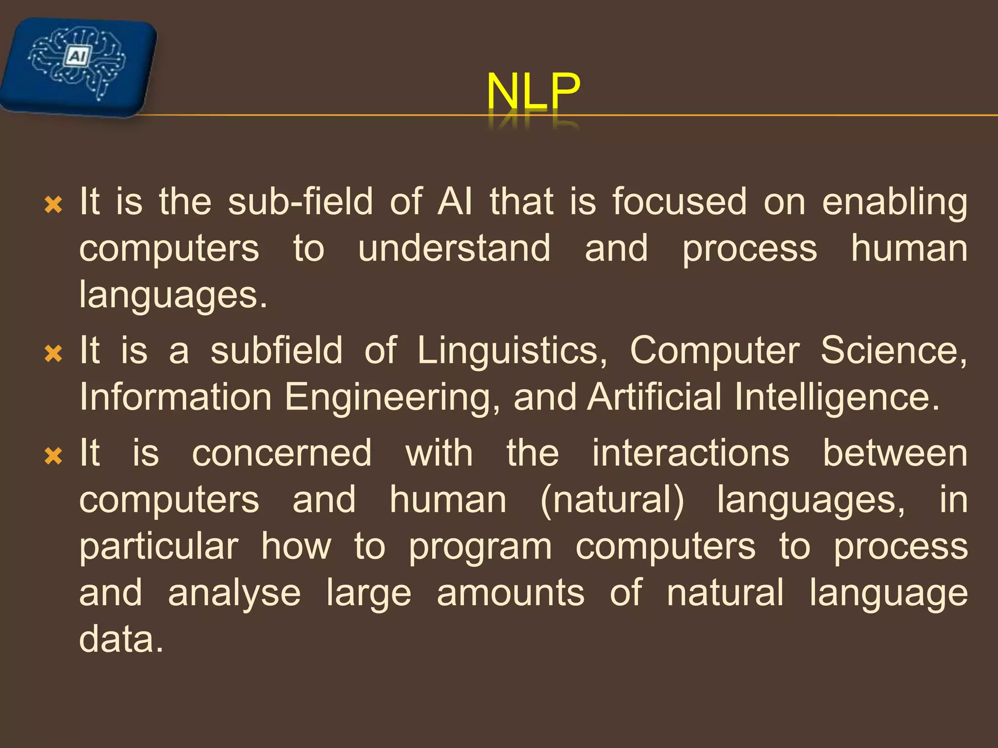 NLP(Natural Language Processing) | PPTX