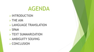 Natural Language Processing (NLP) | PPTX