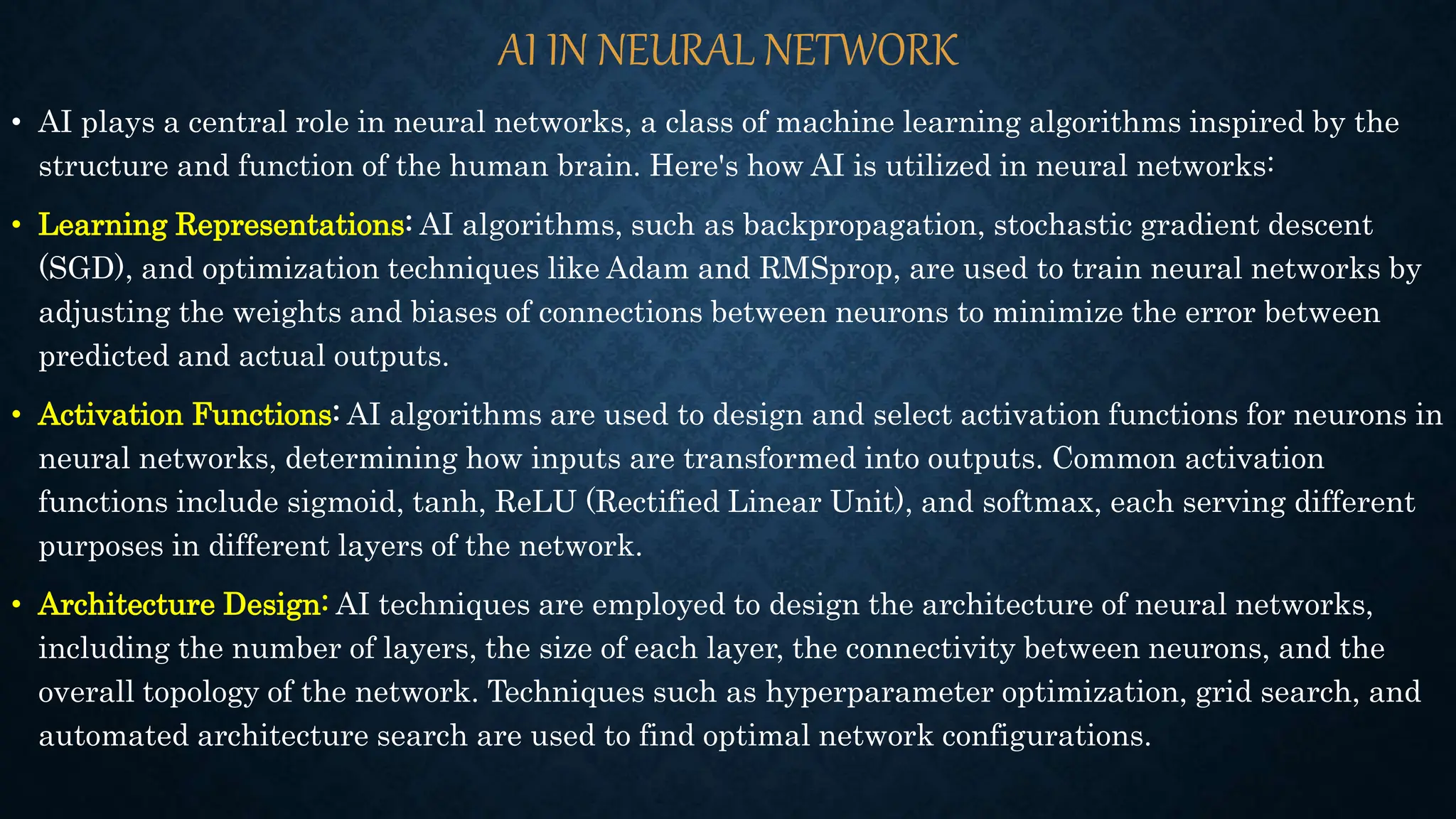 ai and smart assistant using machine learning and deep learning | PPTX