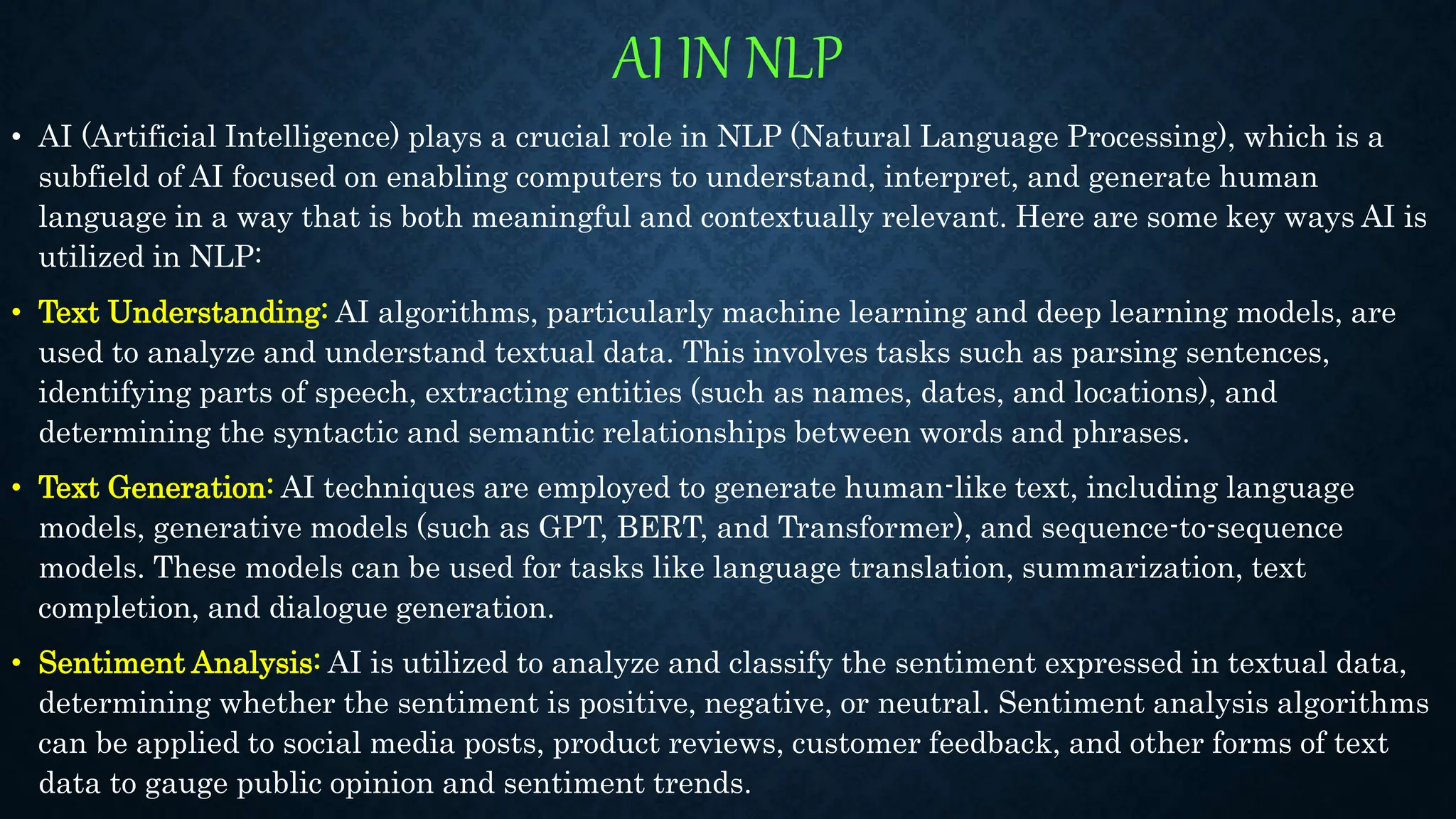 ai and smart assistant using machine learning and deep learning | PPTX