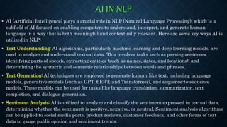 ai and smart assistant using machine learning and deep learning | PPTX