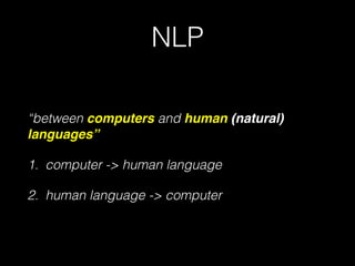 Natural language processing (NLP) introduction | PDF