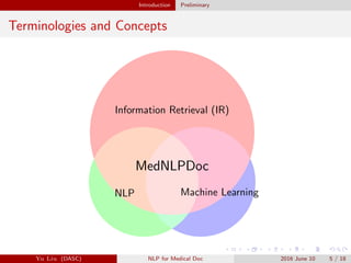 Introduction to NTCIR 2016 MedNLPDoc | PPT
