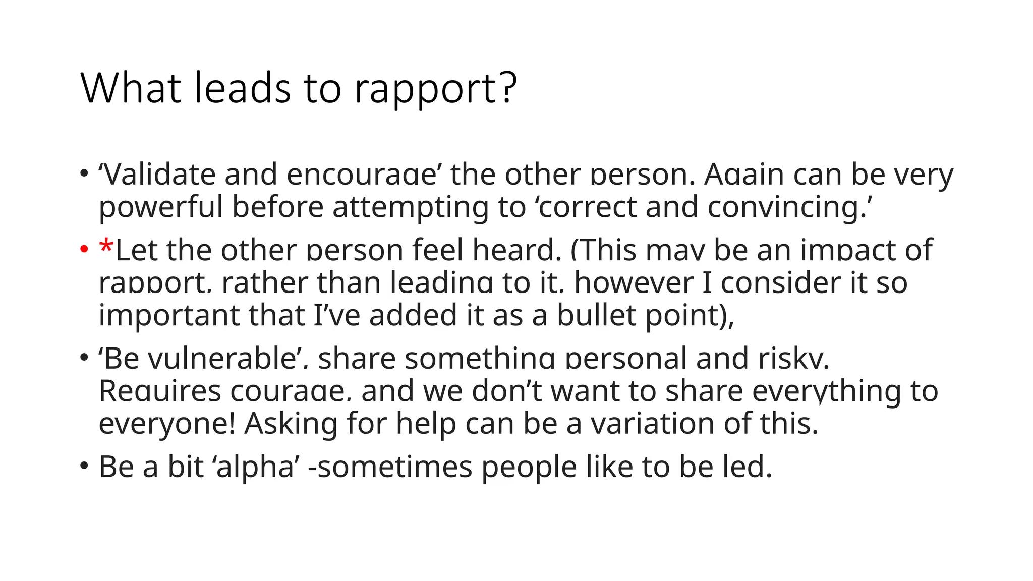 NLP- Rapport Building (LCOO).pptx******** | PPTX