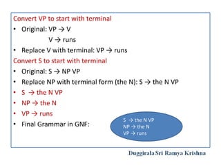 UNIT-III NATURAL LANGUAGE PROCESSING (AI & ML) PPT FOR UNIT-III WITH ...