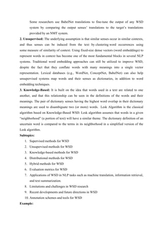Natural Language Processing an introduction | DOCX