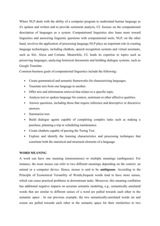 Natural Language Processing an introduction | DOCX