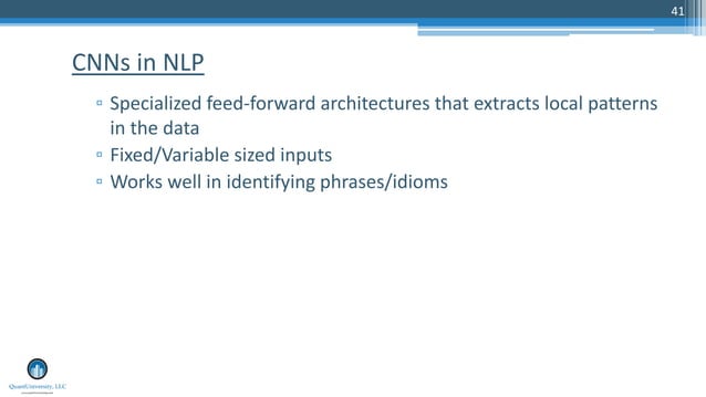 Nlp and Neural Networks workshop | PPT