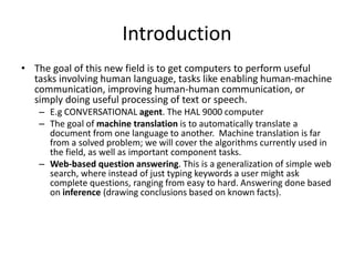 NLP_KASHK: Introduction | PPT
