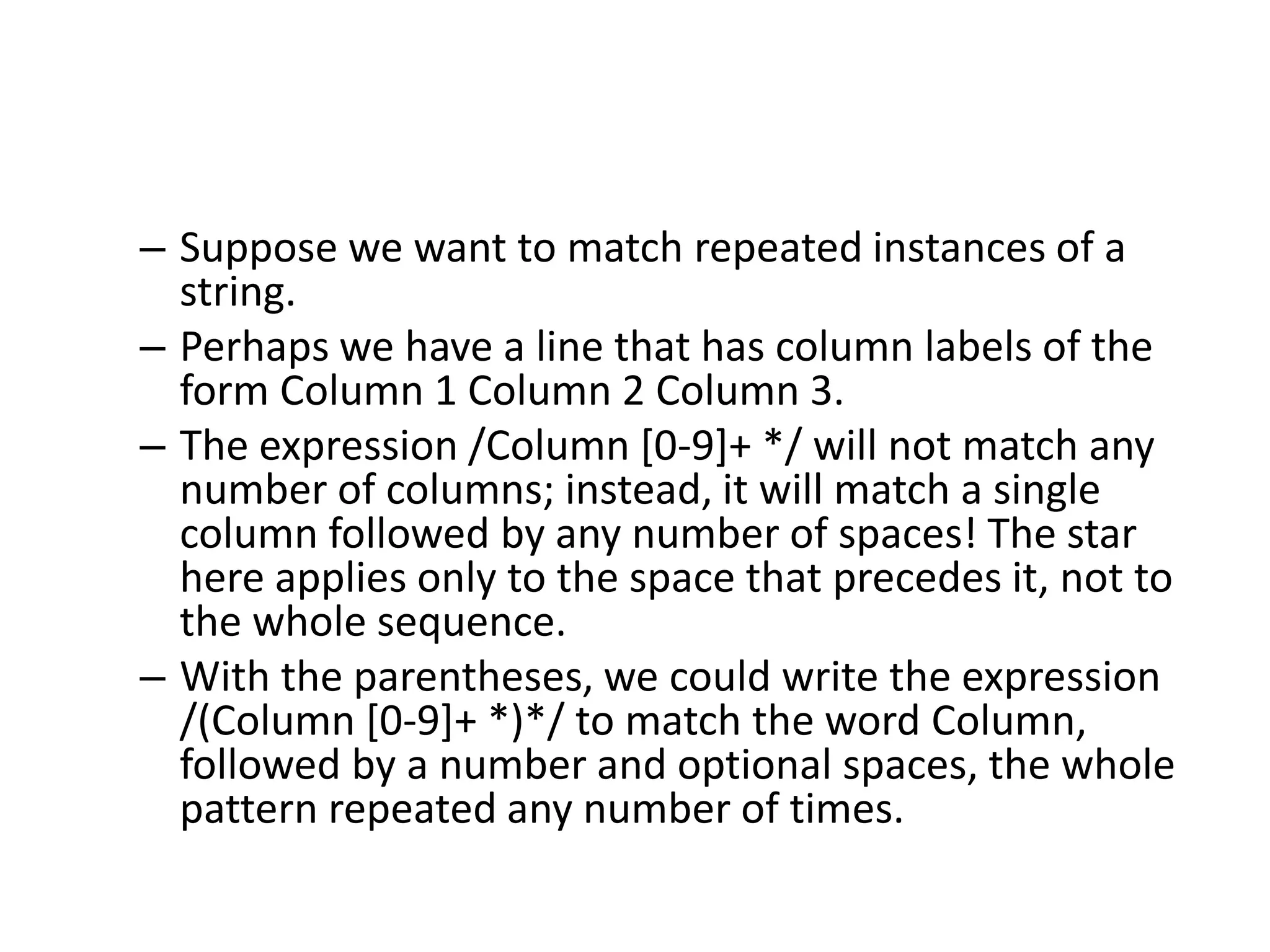 NLP_KASHK:Regular Expressions | PPTX