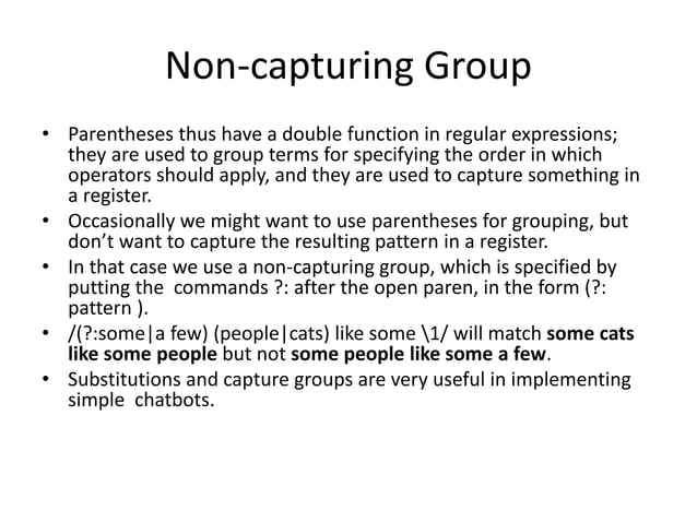 NLP_KASHK:Regular Expressions | PPTX