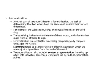 NLP_KASHK:Regular Expressions | PPTX