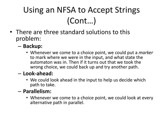 NLP_KASHK:Finite-State Automata | PPTX