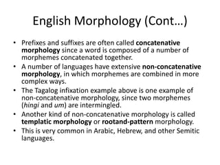 NLP_KASHK:Morphology | PPTX