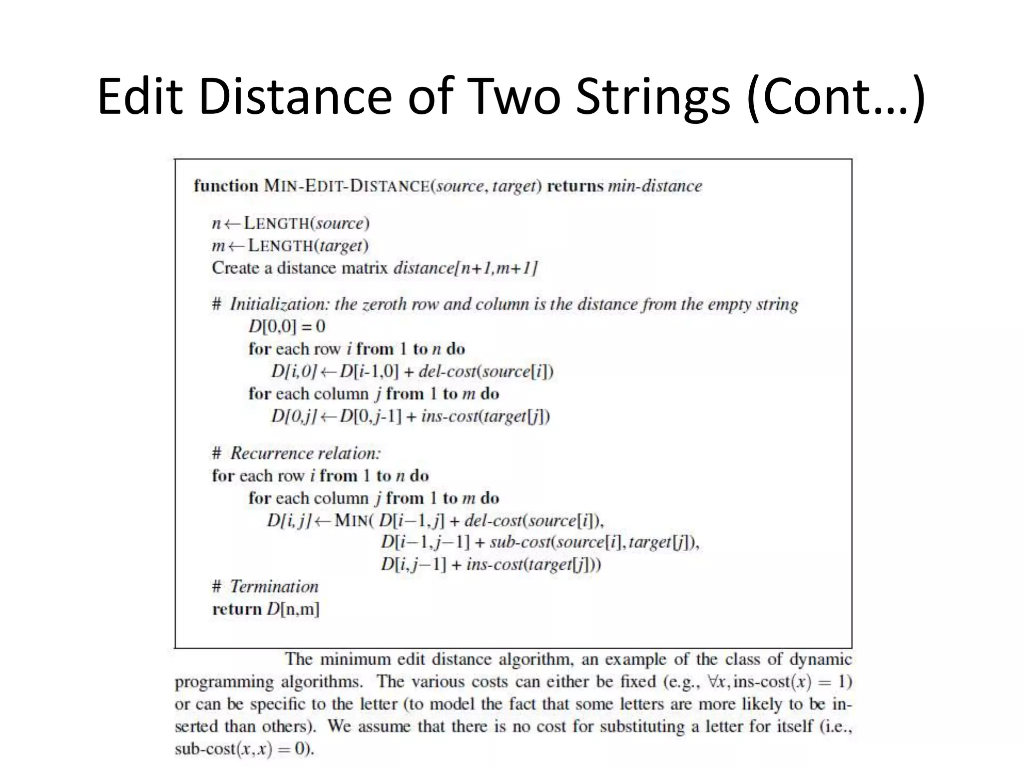 Nlp Kashk Minimum Edit Distance Ppt