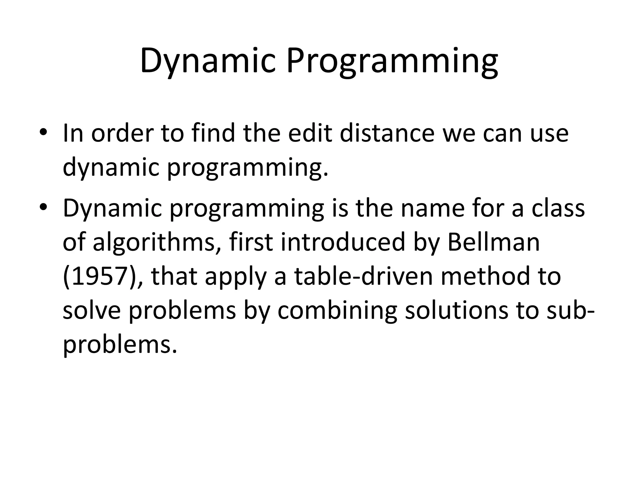NLP_KASHK:Minimum Edit Distance | PPTX
