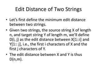 NLP_KASHK:Minimum Edit Distance | PPTX