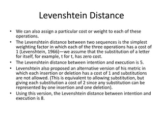 NLP_KASHK:Minimum Edit Distance | PPT