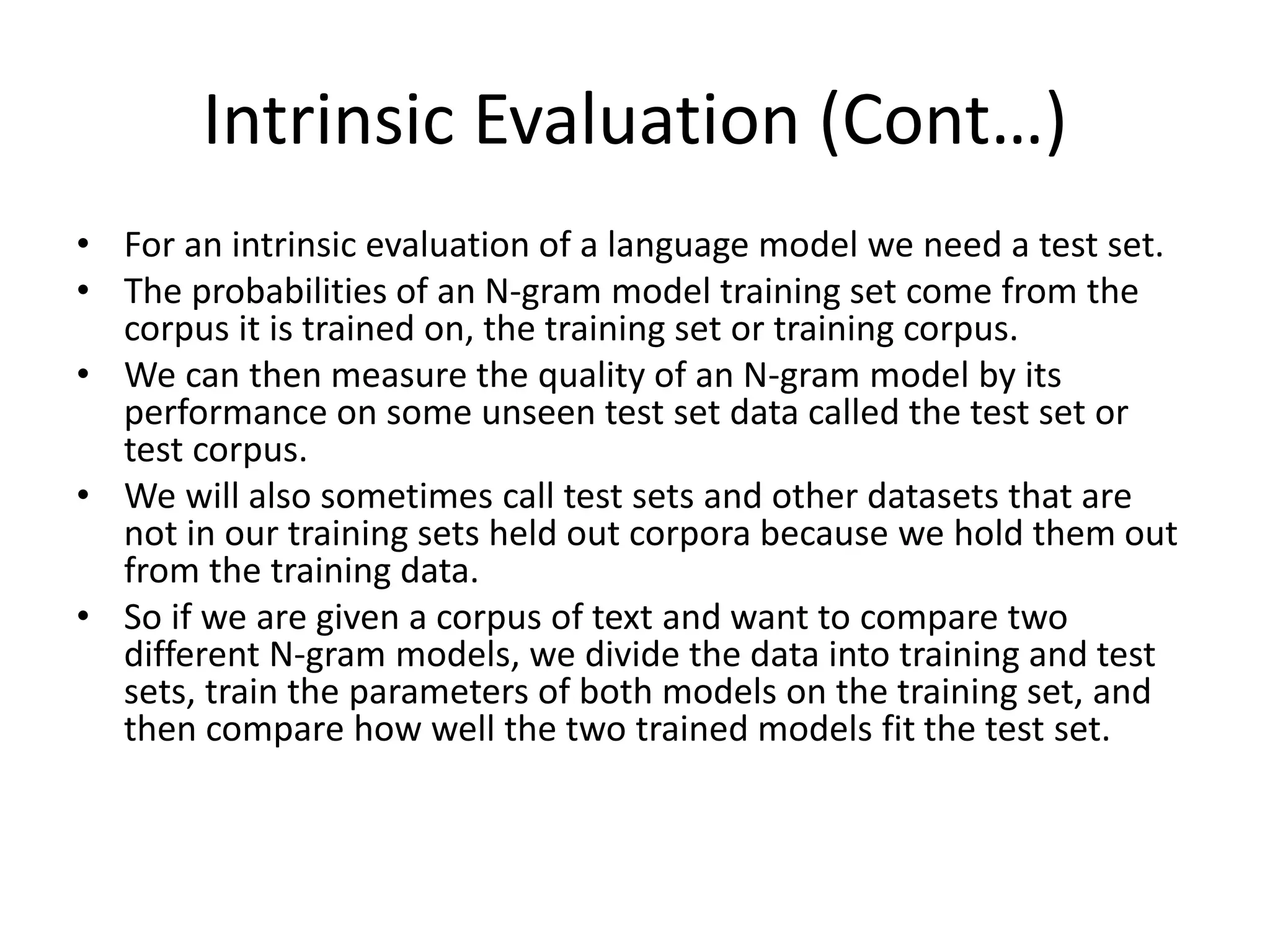 NLP_KASHK:Evaluating Language Model | PPTX
