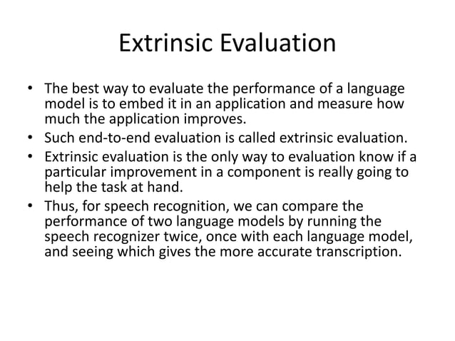 NLP_KASHK:Evaluating Language Model | PPTX | Web Development | Internet