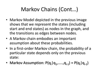 NLP_KASHK:Markov Models | PPTX