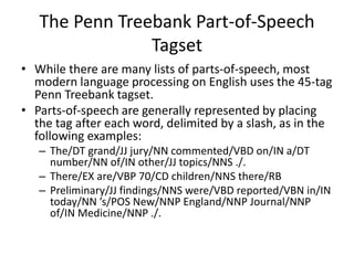 NLP_KASHK:POS Tagging | PPTX