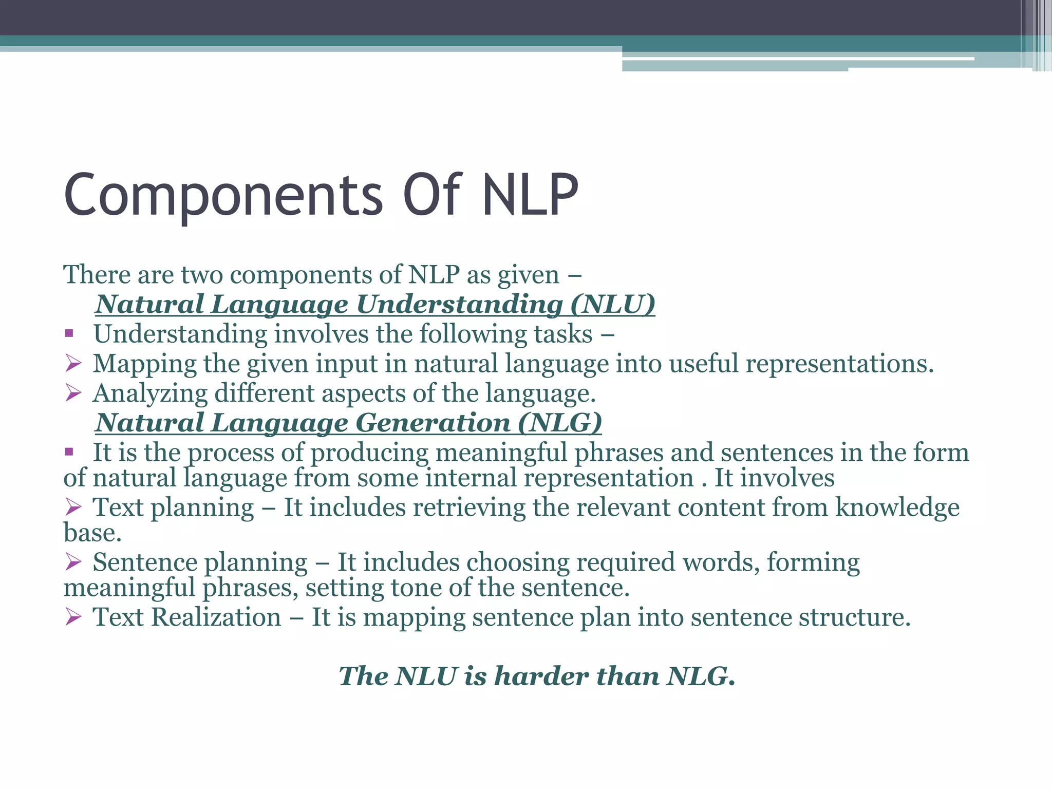 Natural Language Processing | PPTX