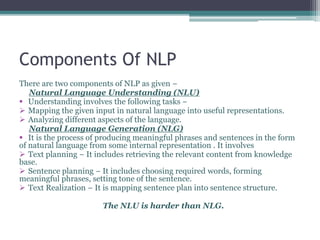 Natural Language Processing | PPTX