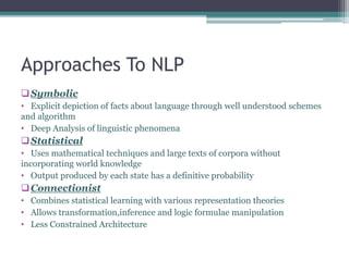 Natural Language Processing | PPTX