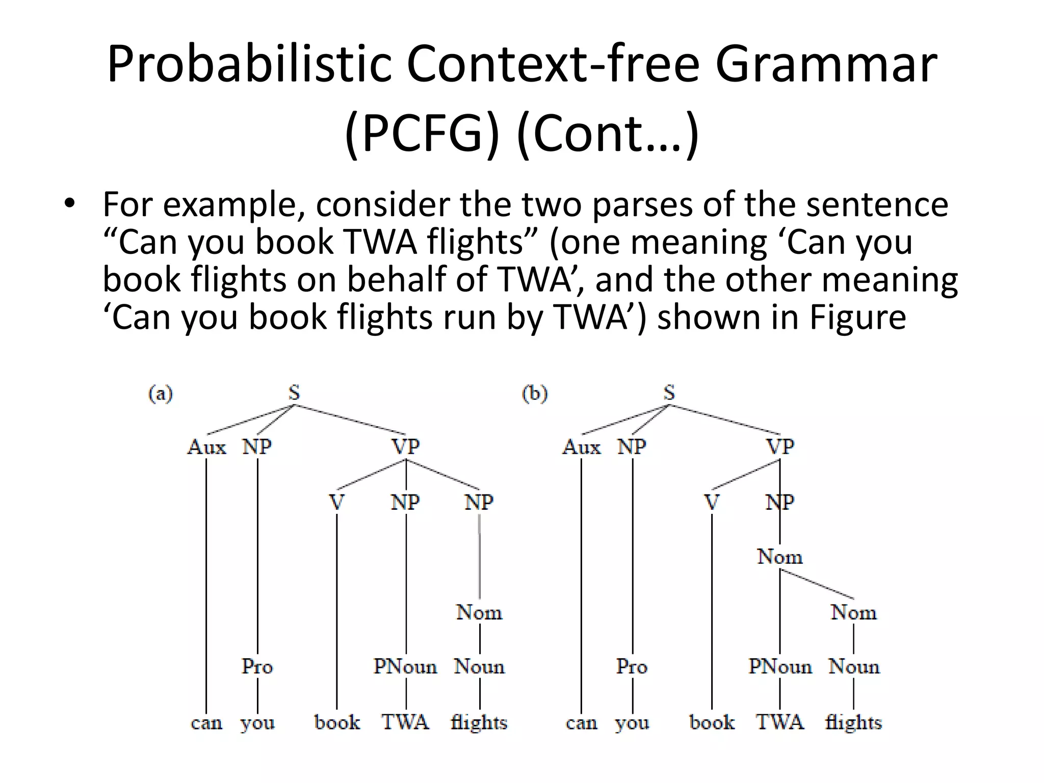 NLP_KASHK:Parsing with Context-Free Grammar | PPTX