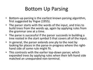 NLP_KASHK:Parsing with Context-Free Grammar | PPTX