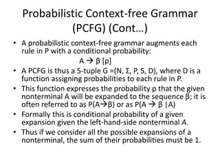 NLP_KASHK:Parsing with Context-Free Grammar | PPTX