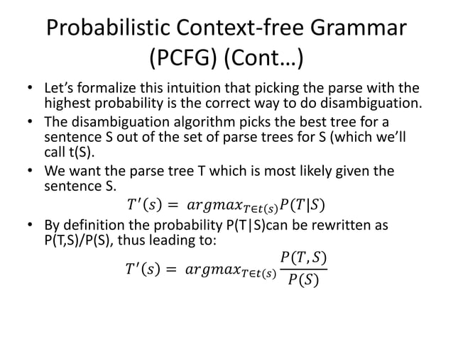 NLP_KASHK:Parsing with Context-Free Grammar | PPTX