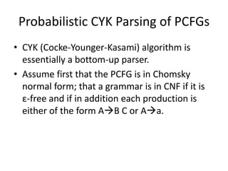 NLP_KASHK:Parsing with Context-Free Grammar | PPTX