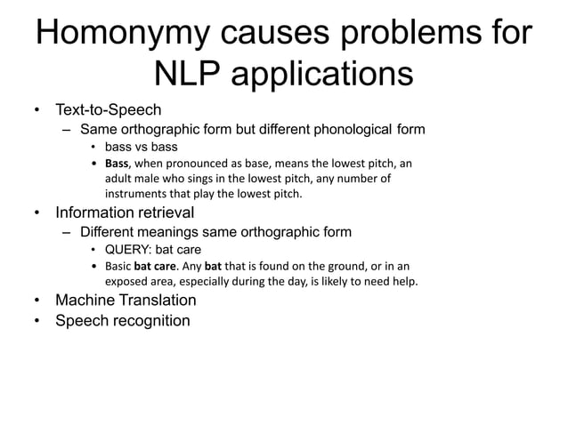 Semantic Analysis Natural Language Processing | PPT