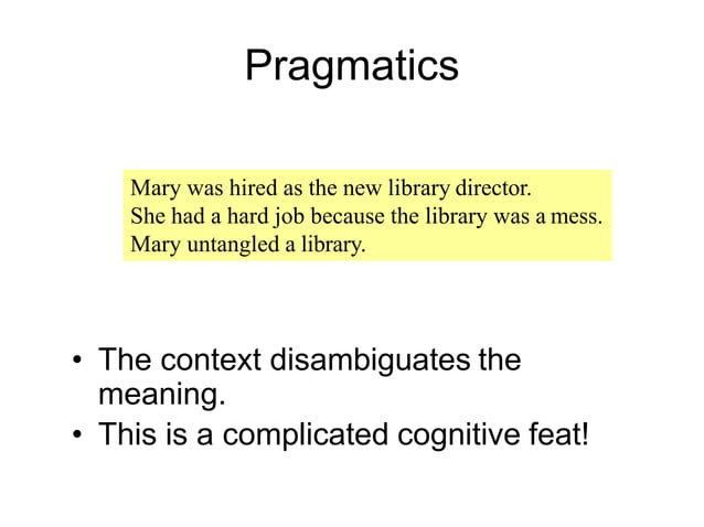 Semantic Analysis Natural Language Processing | PPT