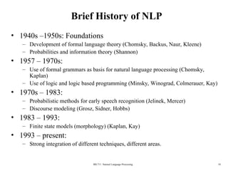 NLP AI process of computer language analysis getting computers | PPT