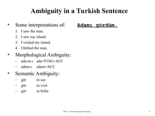 NLP AI process of computer language analysis getting computers | PPT
