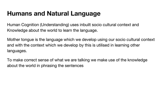 Nlp ambiguity presentation | PDF