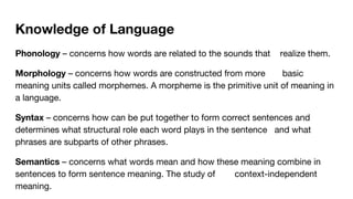 Nlp ambiguity presentation | PDF