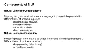 Nlp ambiguity presentation | PDF