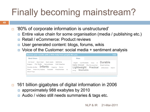 The Role of Natural Language Processing in Information Retrieval | PPTX ...