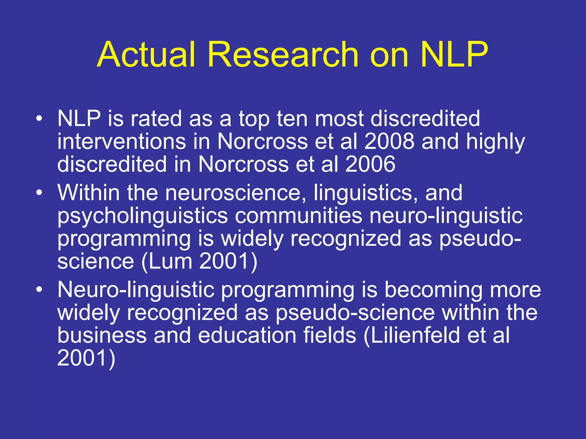 Pseudo-scientific Educational Interventions | PPT