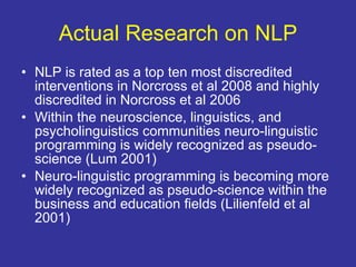 Pseudo-scientific Educational Interventions | PPT