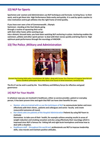 Nlp breakthrough india | PDF