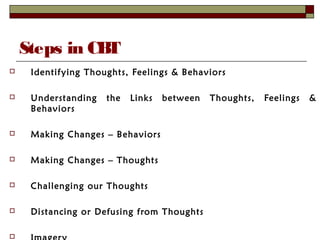 NLP and CBT in Peace Building | PPT | Mental Health | Diseases and ...