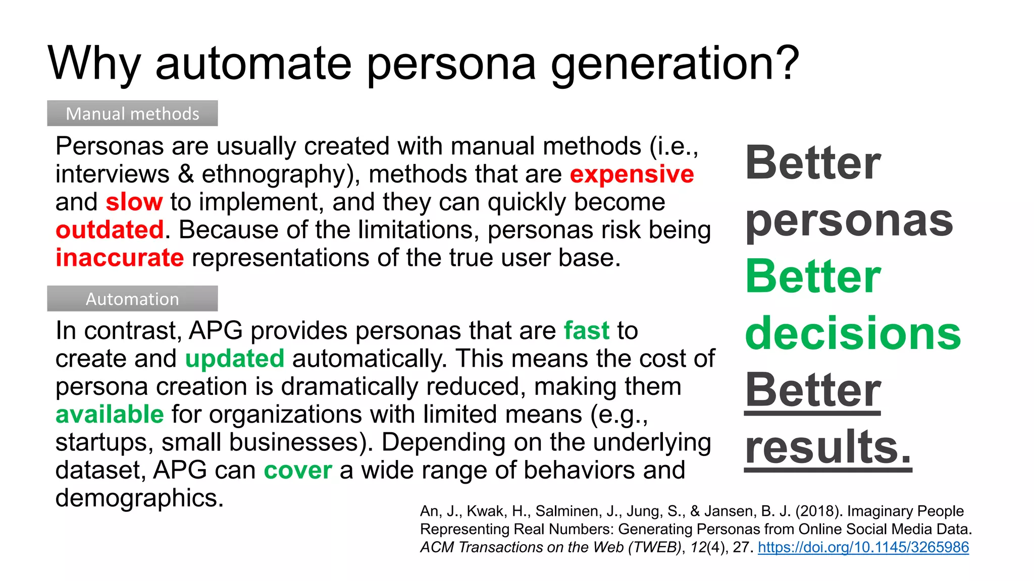 Five NLP Challenges in Data-Driven Personas | PDF